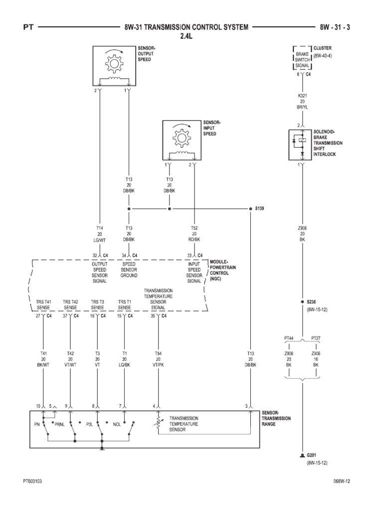 Transmission Control System 03 01 | PDF