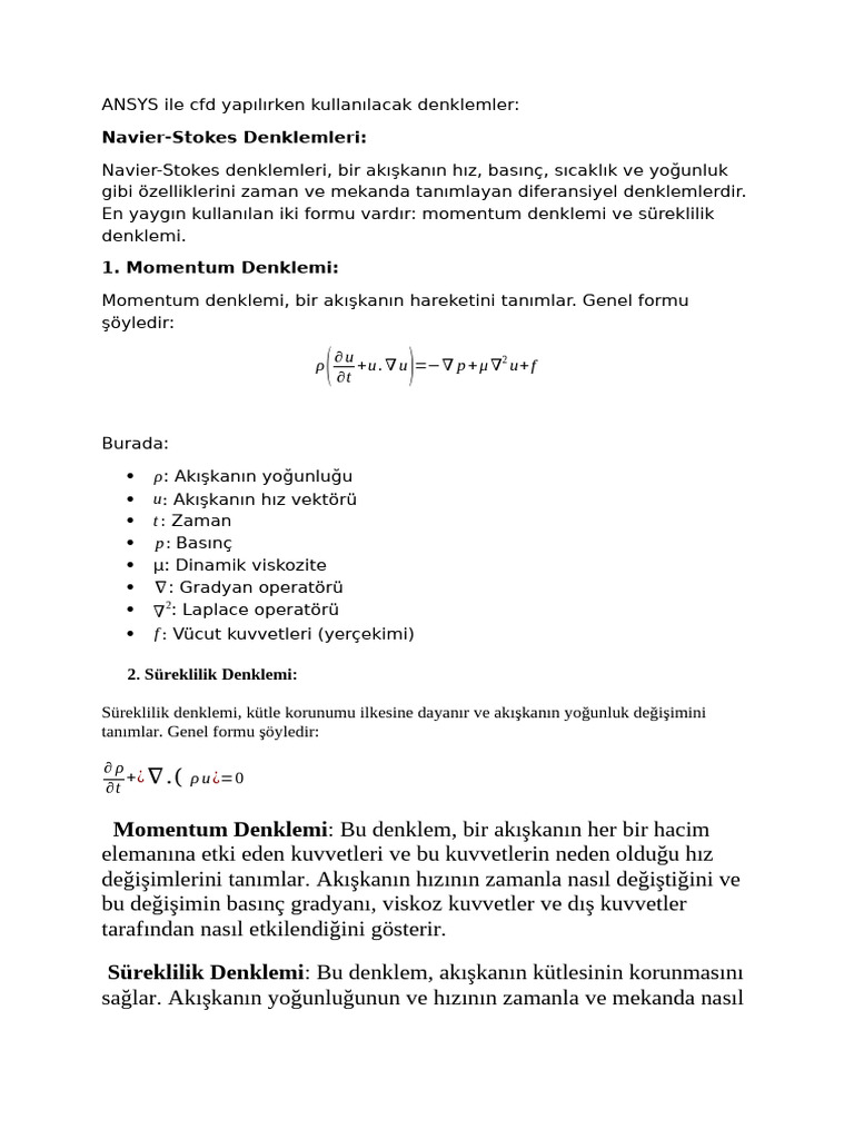 Denklemler | PDF