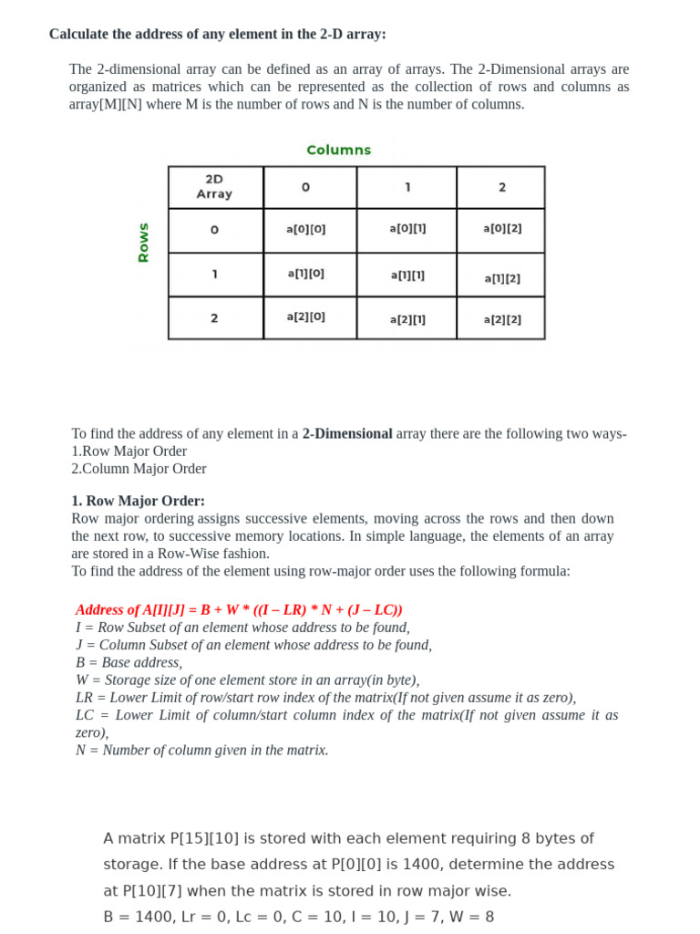 matrix-1 | PDF | Matrix (Mathematics) | Matrix Theory