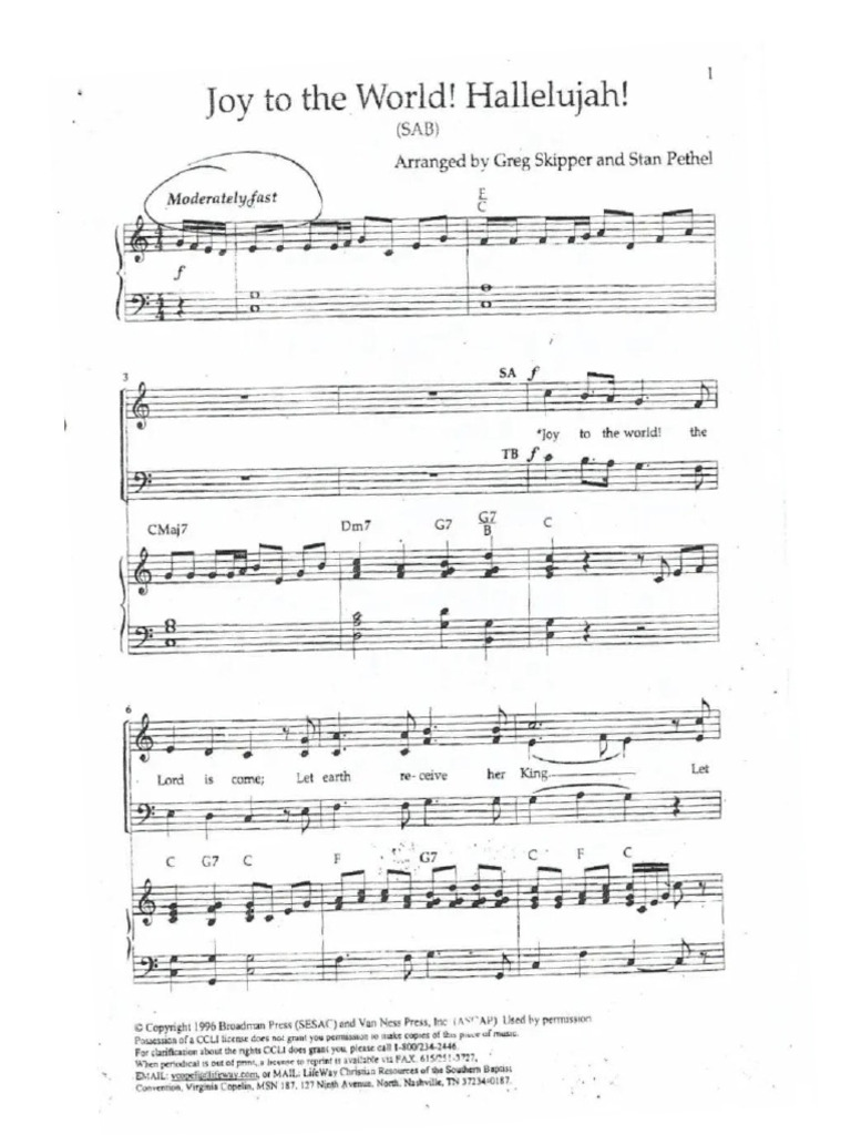 Medley Jesus Nacio - Aleluya | PDF