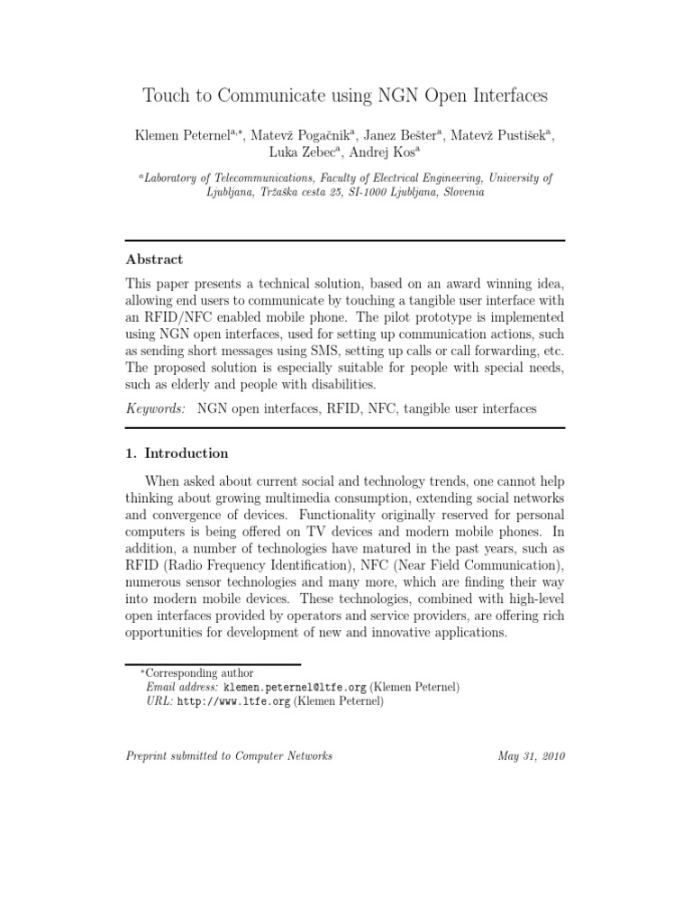 T2C Using NGN Open Interfaces v21TS | PDF | Soap | Web Service