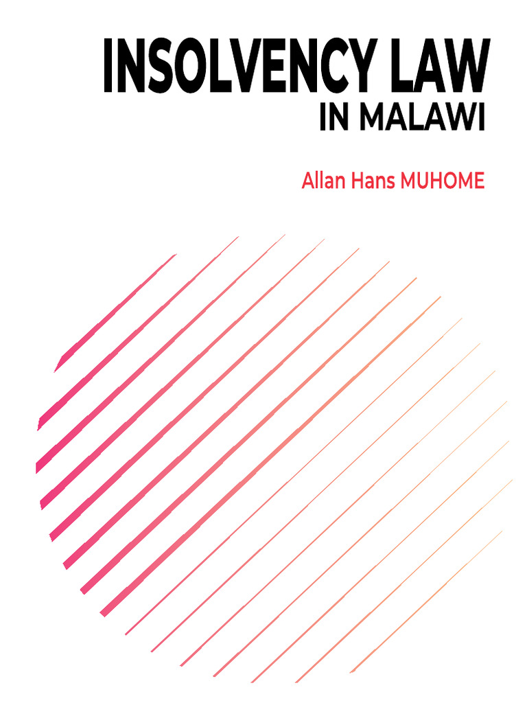 Insolvency Law Book Allan Hans Muhome | PDF | Bankruptcy | Liquidation
