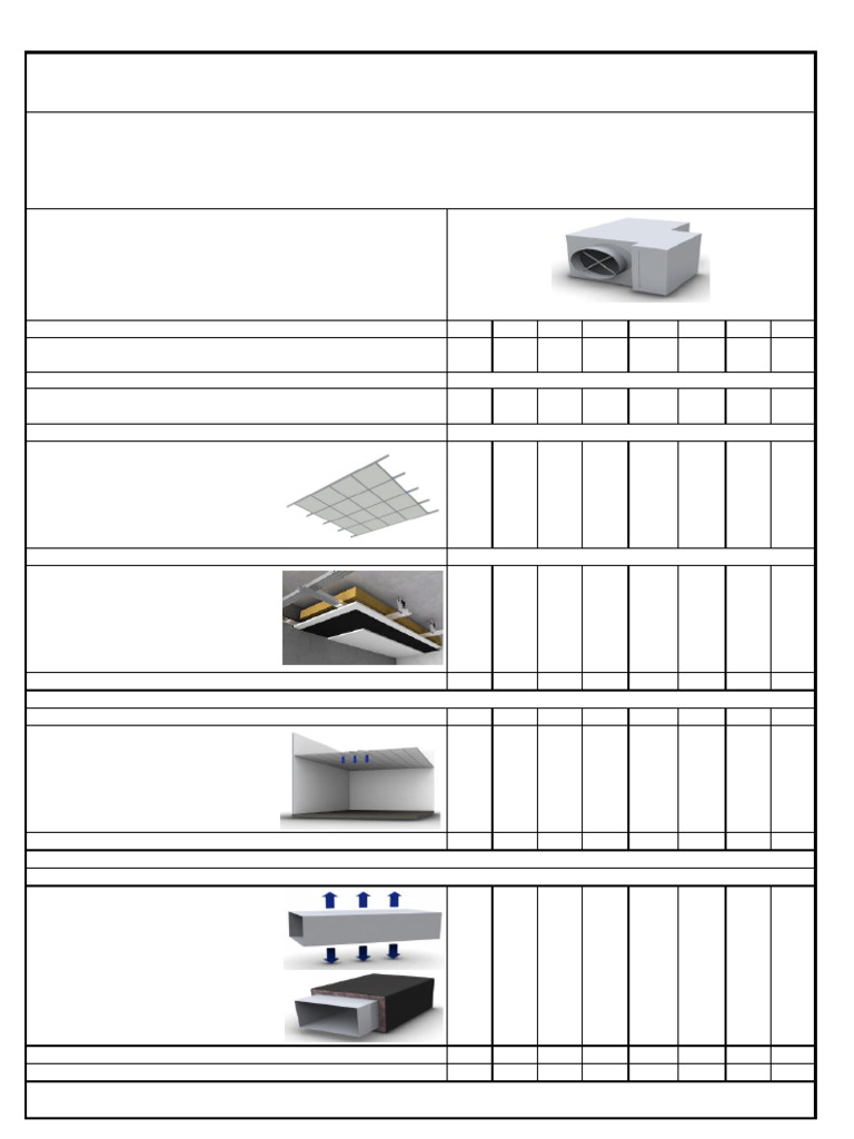 Duct Silencer Cal. DWX06 Breakout Noise | PDF | Duct (Flow ...