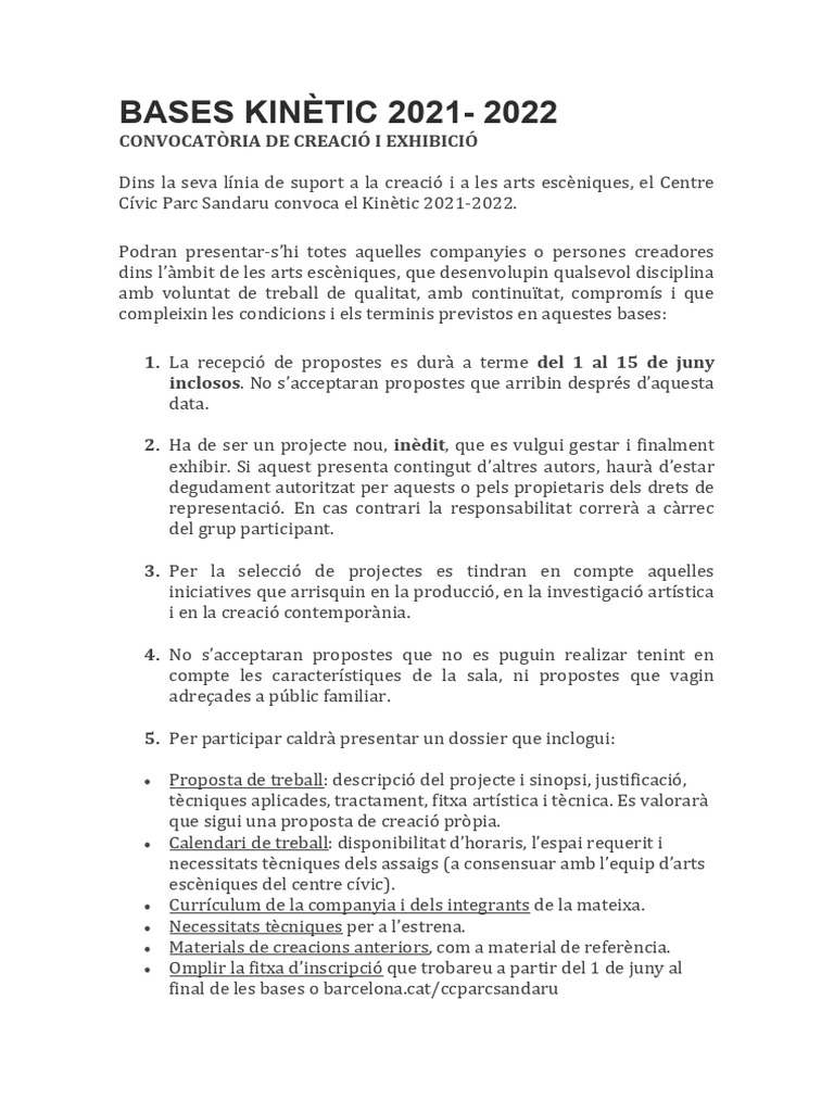 Bases Kinètic | PDF