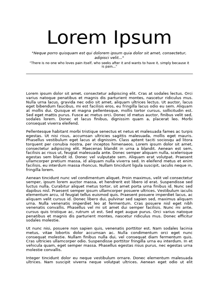 Lorem Ipsum3 | PDF