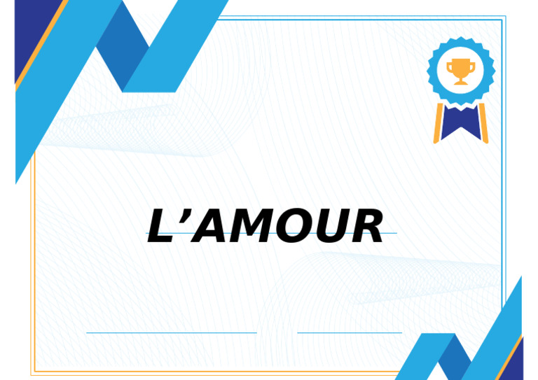 Amour | PDF