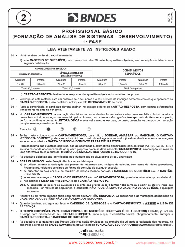 BNDES 2013 OBJ | PDF