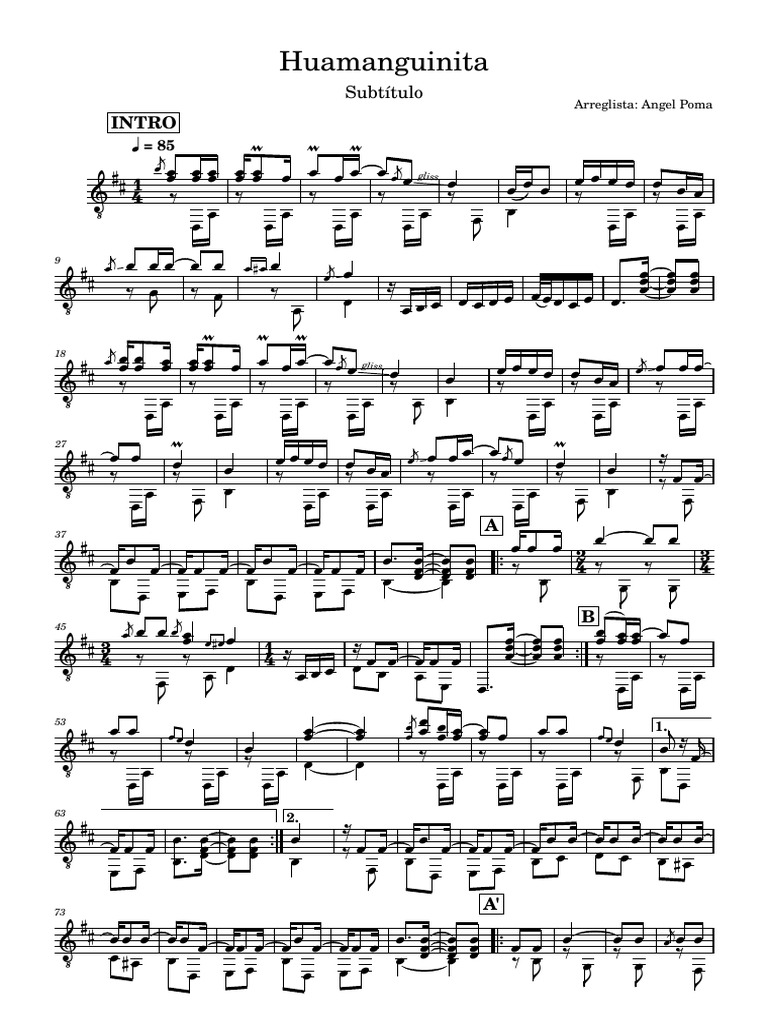 Huamanguinita Temple Arpa FINAL | PDF