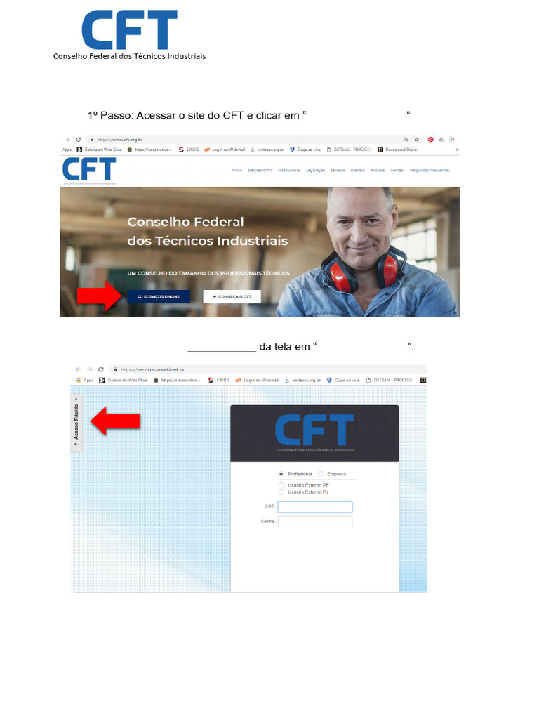 Manual Registro PF e PJ | PDF