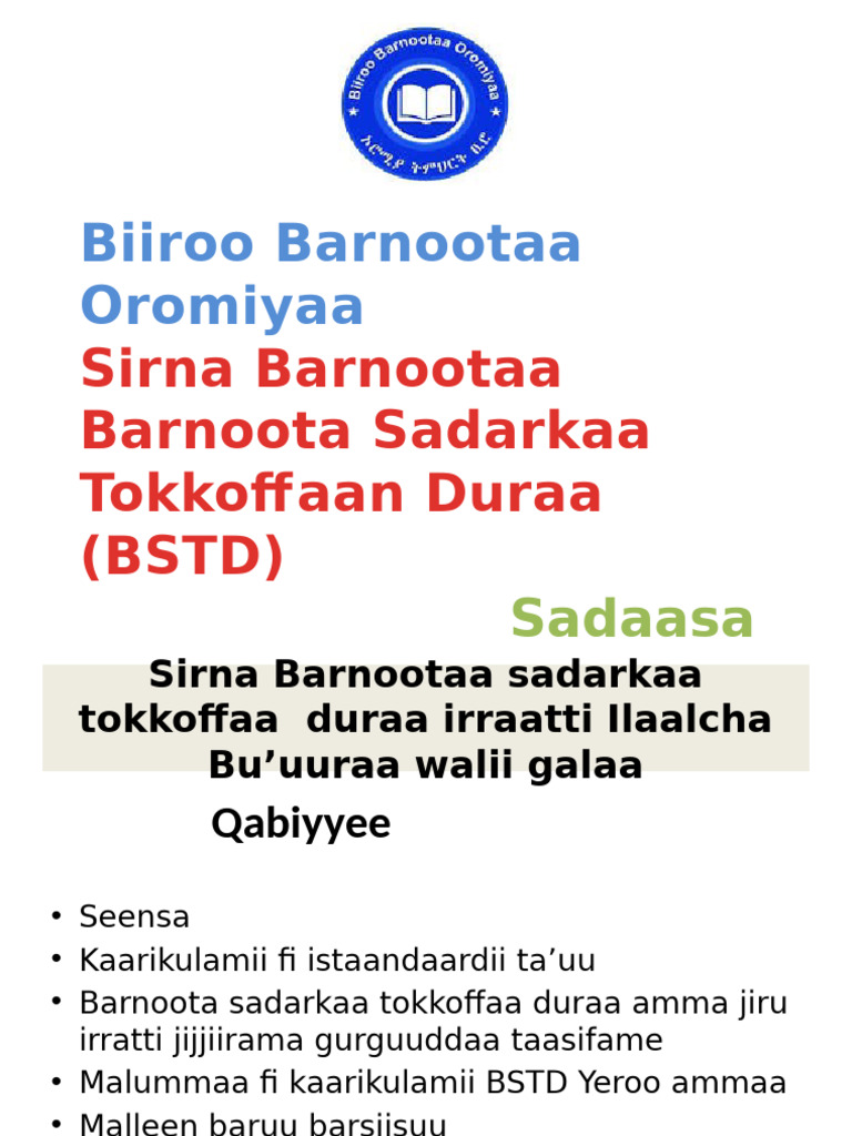 QajeelfamaSIRNA BARNOOTAA | PDF