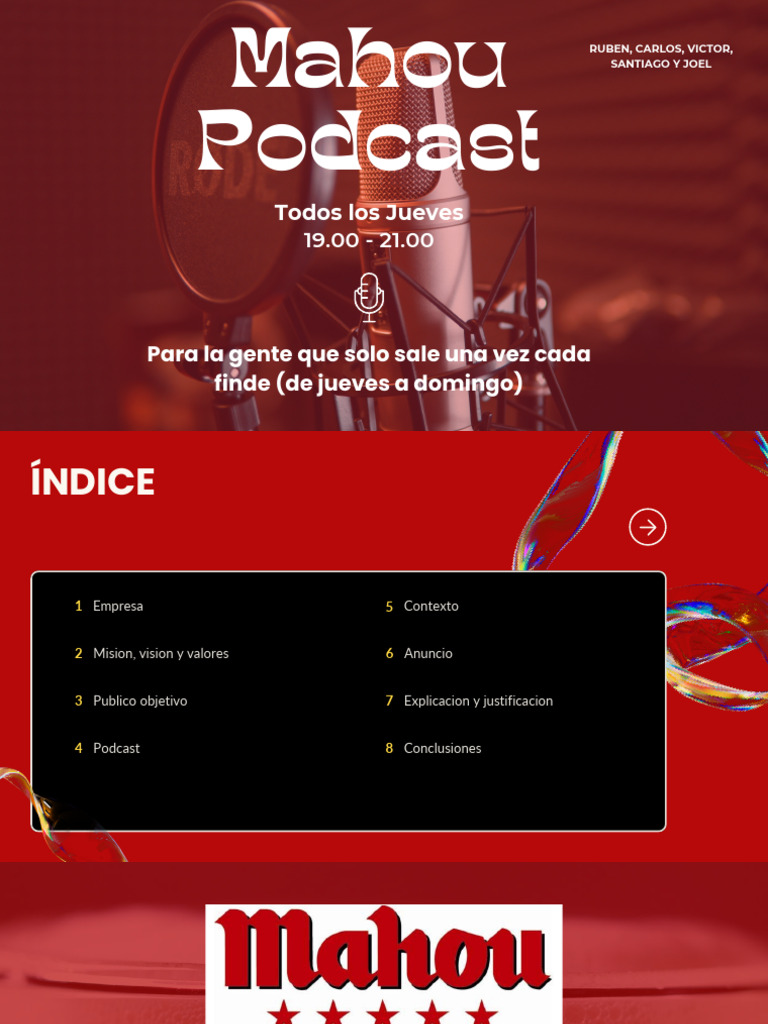 Podcast Mahou - 20241218 - 184116 - 0000 | PDF | Podcast | Marca