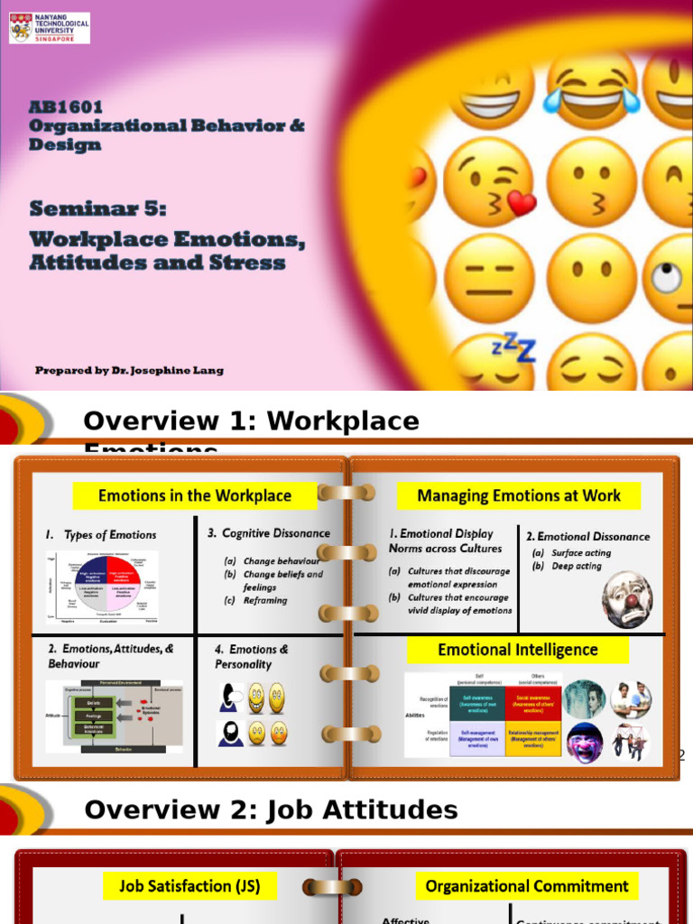 Seminar 5 Emotions | PDF | Stress (Biology) | Attitude (Psychology)