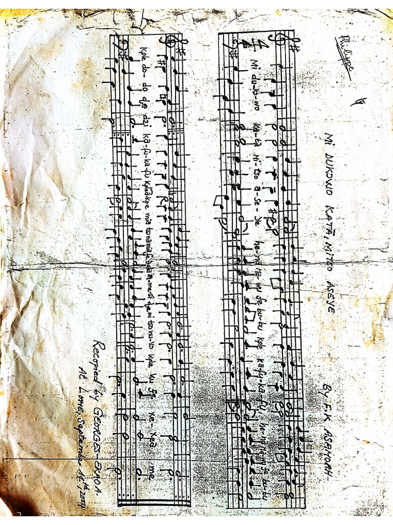 Mi Dukowo Kata Mitso Asseye | PDF