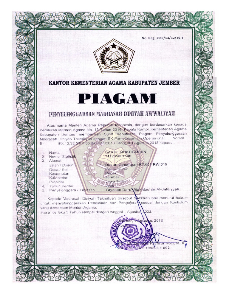 Piagam IJOP | PDF