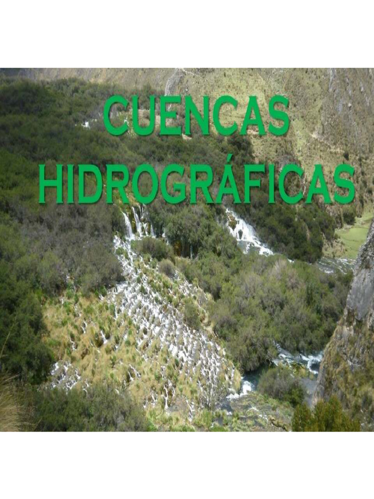 Cuenca Hidrografica | PDF