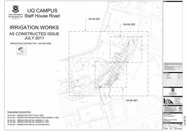 34-04-001 Irrigation Works Key Plan | PDF