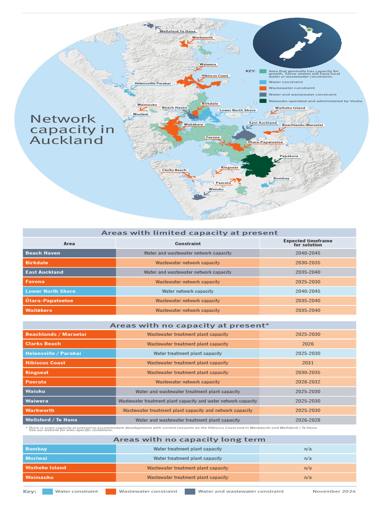 Network Capacity Map and Table 27 Nov Final 7dac83f101 | PDF