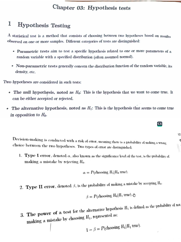 Biostat CH 03 | PDF