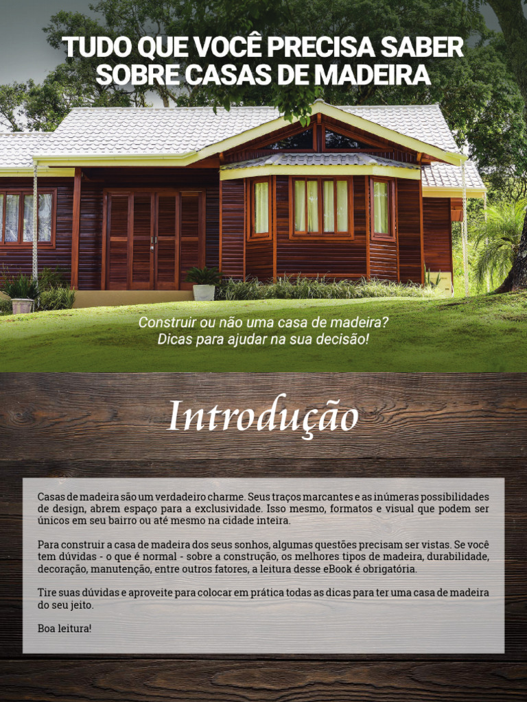 1583261384ebook Lazzarin Casas de Madeira - Tudo Que Voc Precisa Saber Sobre Casas de Madeirado ...