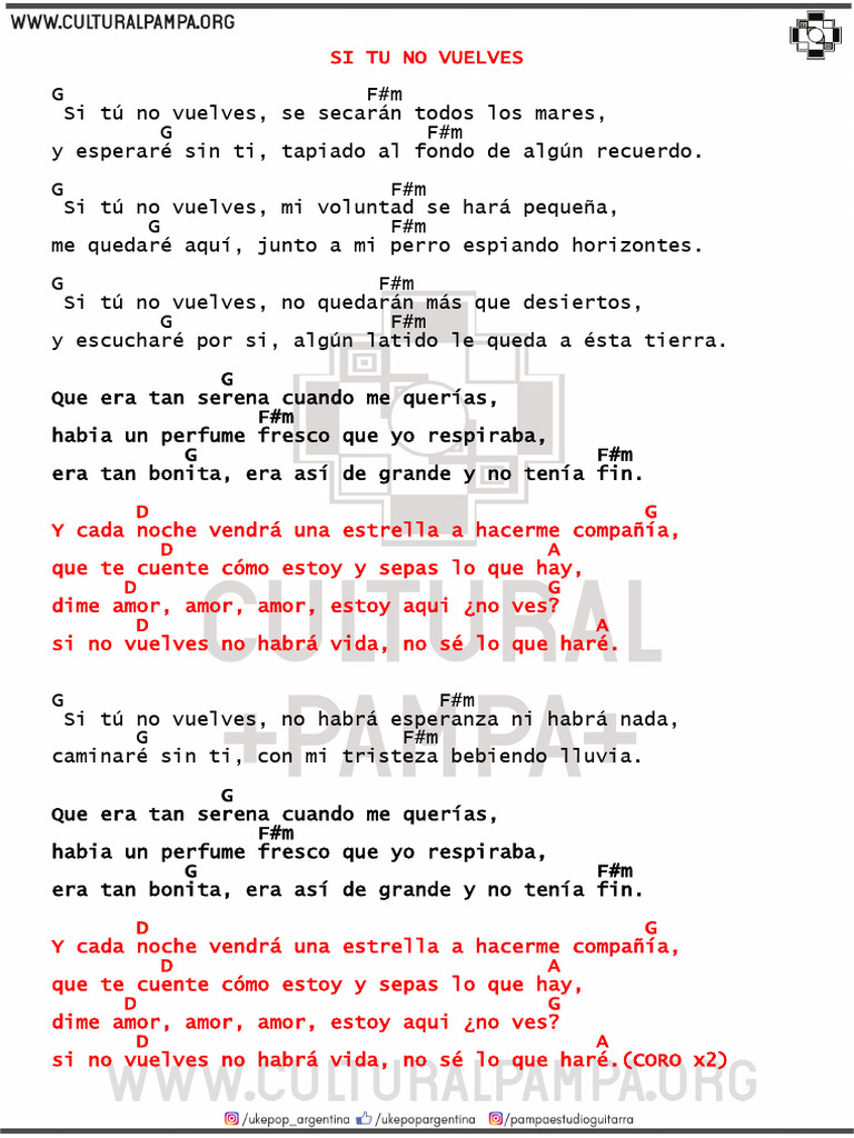 Si Tu No Vuelves (Bose) Gratuito | PDF