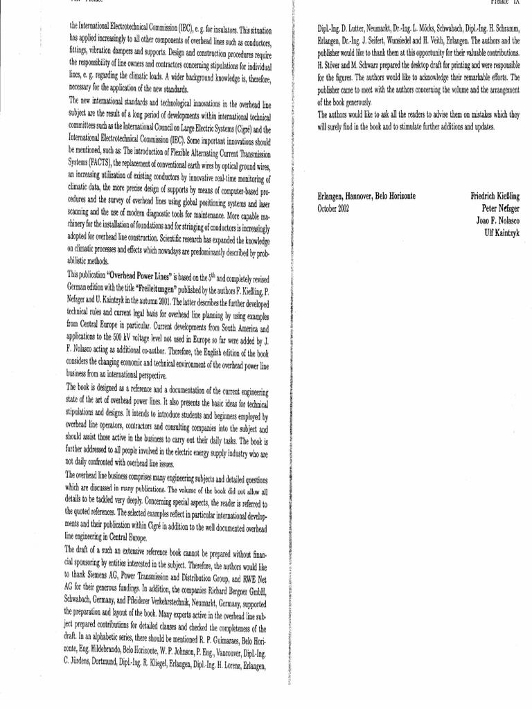 Overhead Power Lines - Planning, Design, Construction - Nolasco, Et Al ...