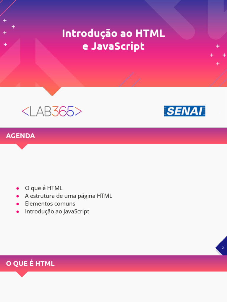 Floripa Mais TEC - Semana 01 - Aula 01 | PDF | Html | Script Java