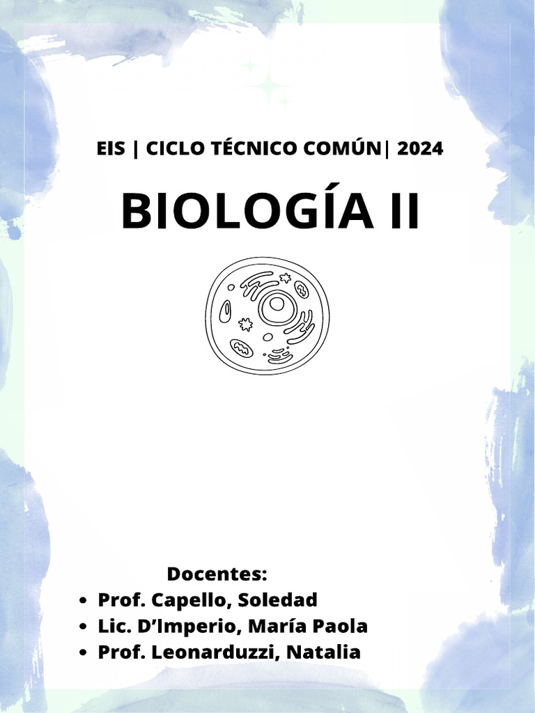Cuadernillo Bio 2 2024 | PDF | Corazón | Digestión