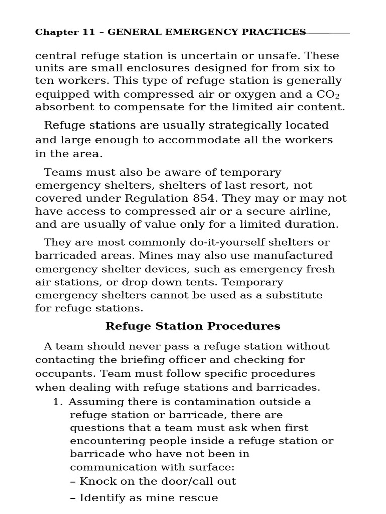 Handbook of Training in Mine Rescue and Recovery Operations 2021 - IV ...