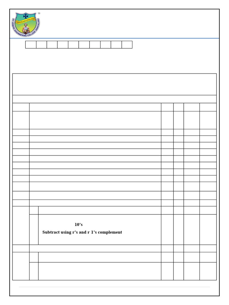 ST Joesph Mca Model Question Paper 4 | PDF | Scheduling (Computing ...