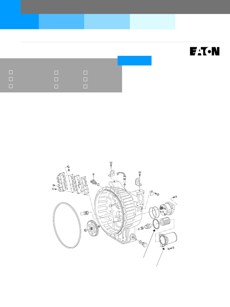 Eaton Oil Filter Change Procedure | PDF