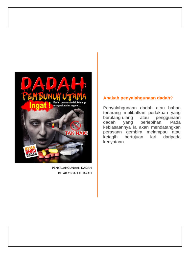 Dadah Dan Ciri | PDF