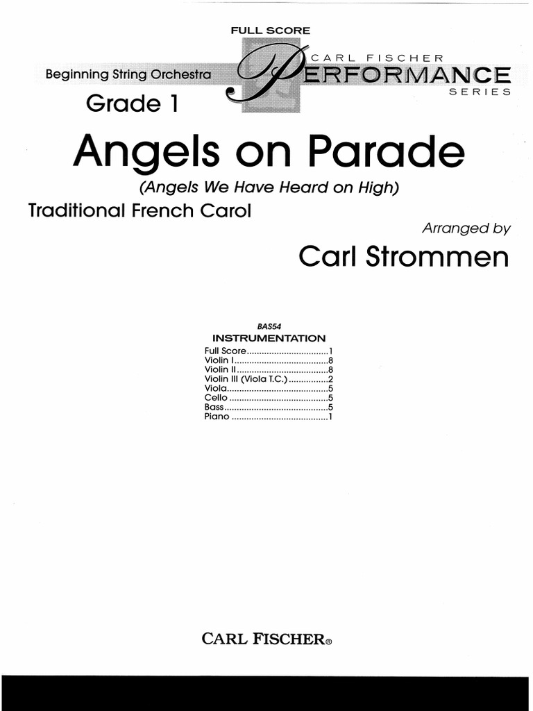 Angels On Parade | PDF