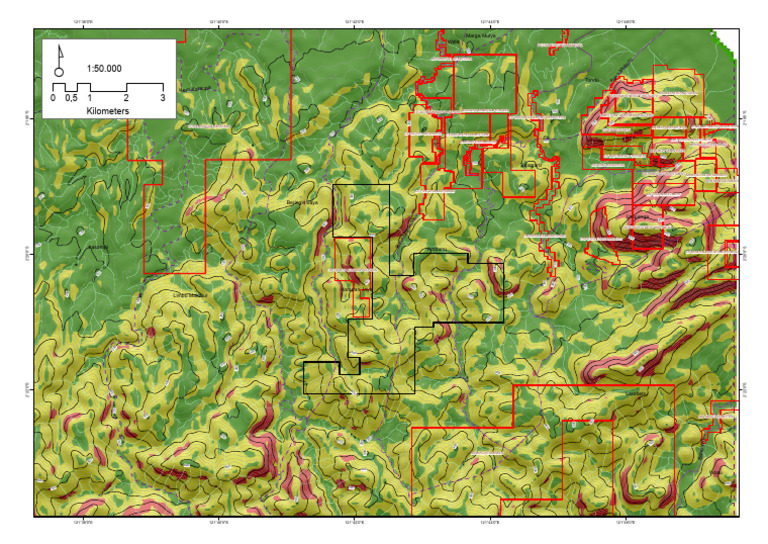 Peta Lapangan 50 Ribu | PDF