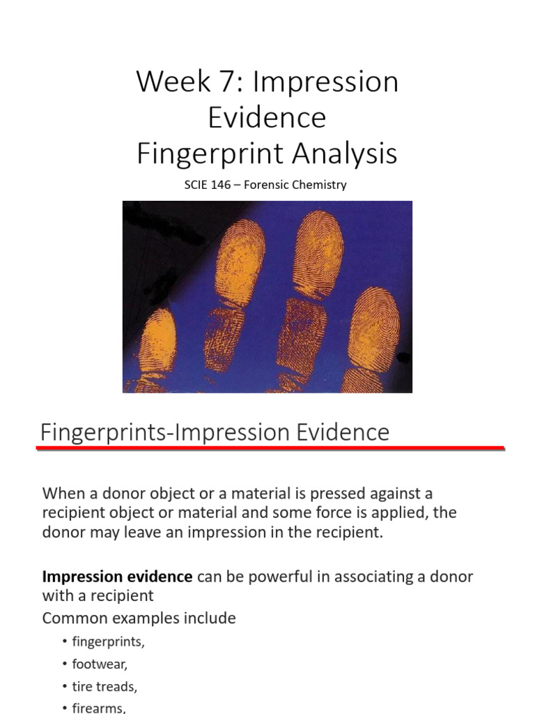 Forensics | PDF | Fingerprint | Microscope
