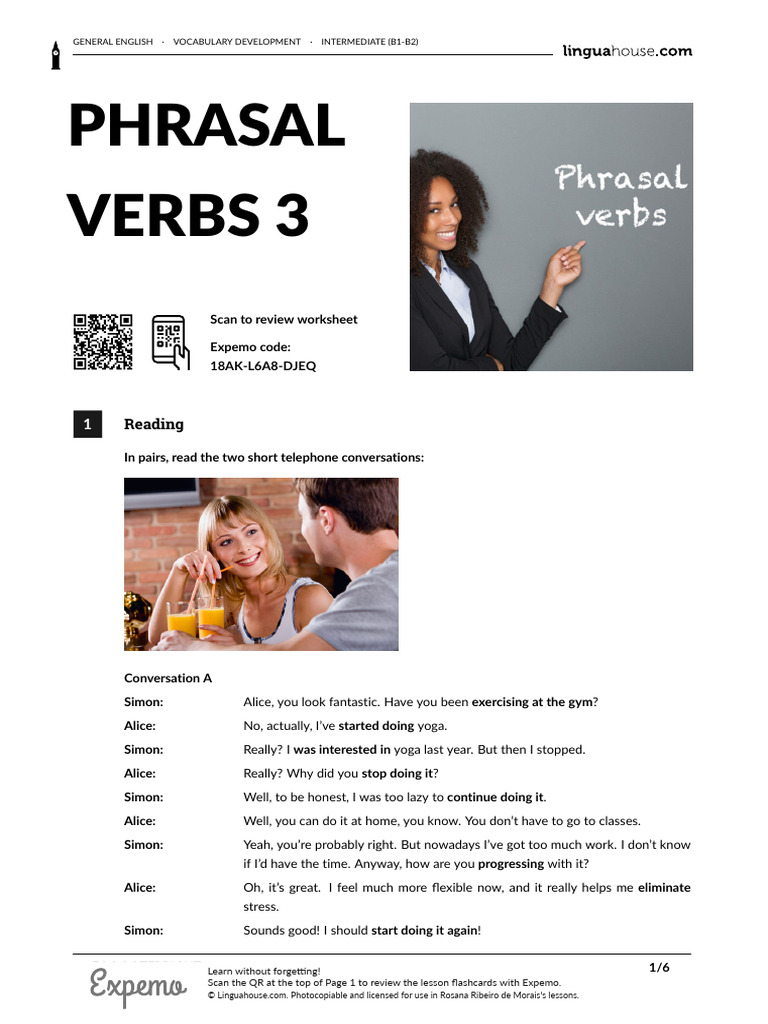 Phrasal Verbs 3 British English Student Ver2 BW | PDF | Linguistics