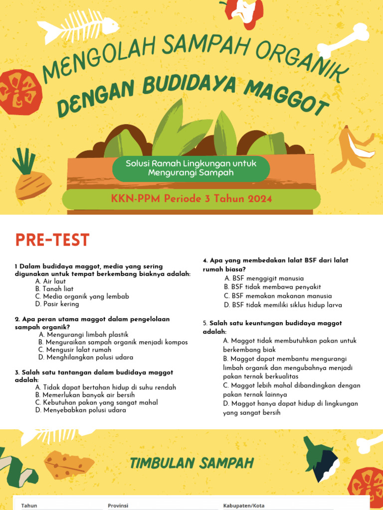 Presentasi Maggot | PDF