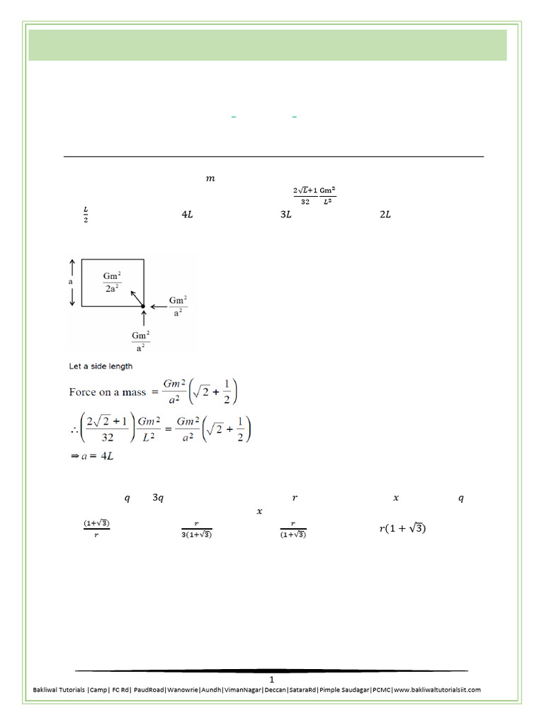 BTTS-06 PHYSICS (Jee Mains) | PDF | Waves | Force