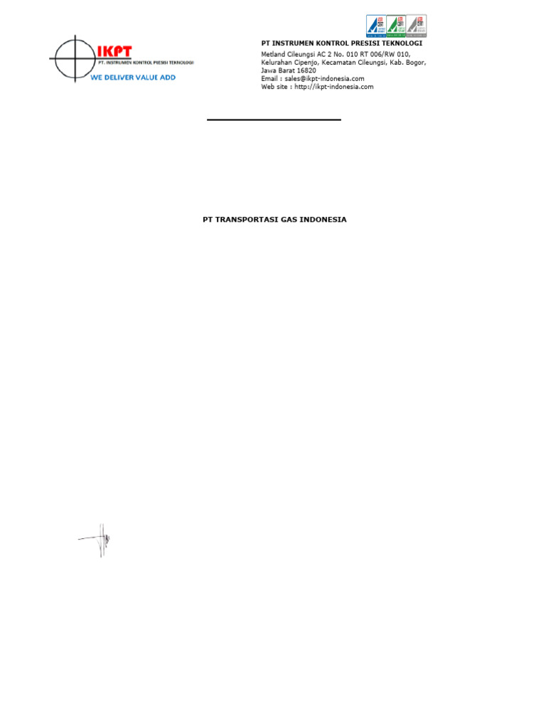 End Destination Letter | PDF
