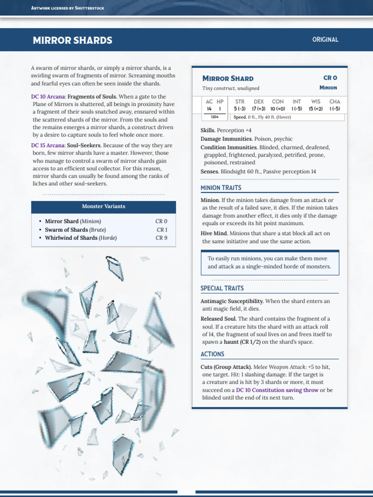 Adventure Trove - Mirror Shards | PDF