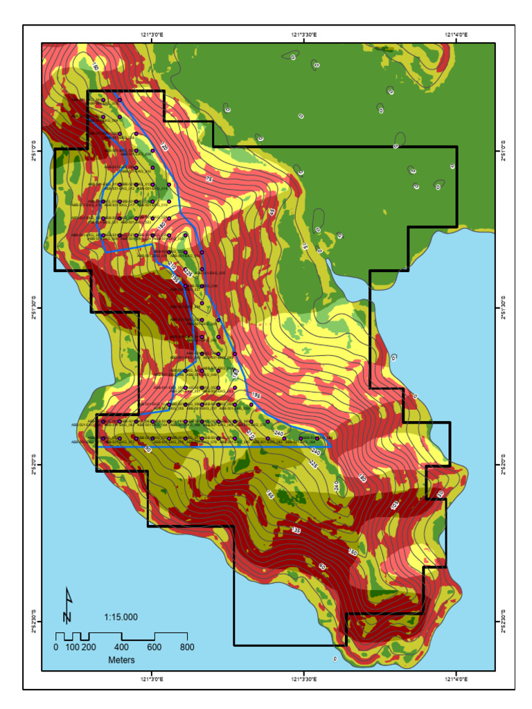 Plan Map DrillHole PT ABB | PDF