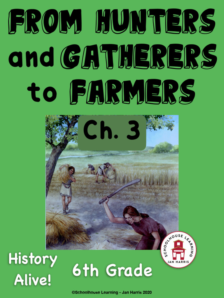 Chapter 3 Answer Key: Task Cards | PDF | Hunter Gatherer | Neolithic