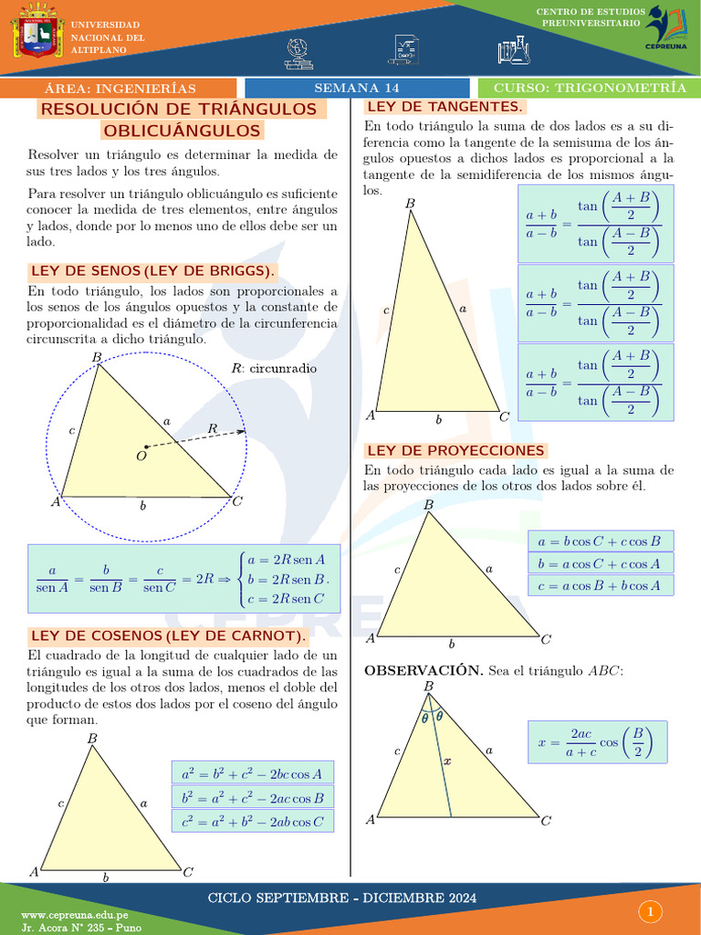 Cuadernillo-20241201 190657mFZB | PDF | Triángulo | Funciones trigonométricas