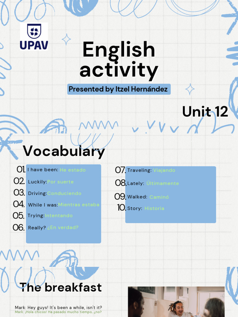 Infografía de Inglés | PDF