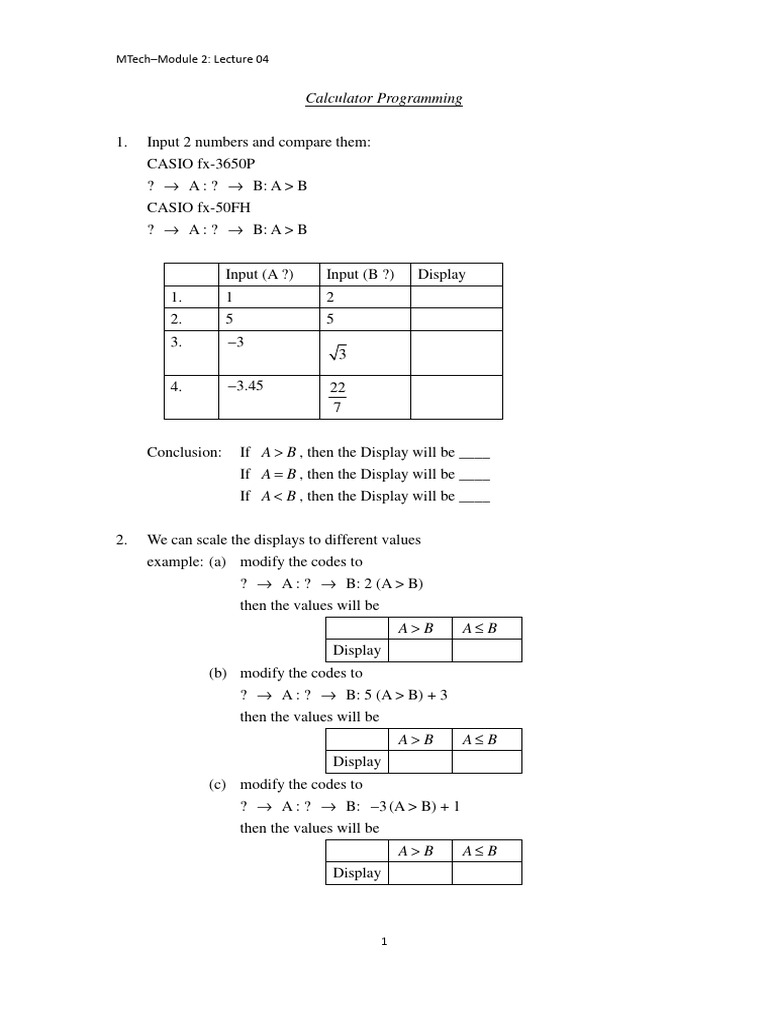 Lecture04 Worksheet | PDF