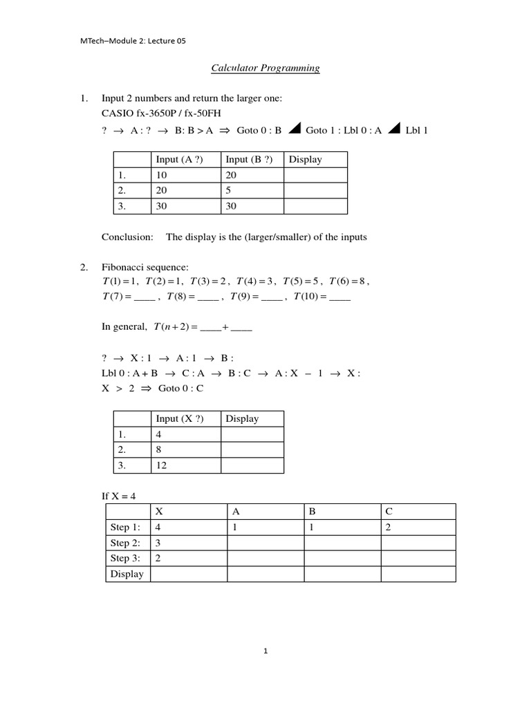 Lecture05 Worksheet | PDF