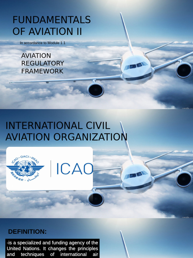 Aviation Fundamentals II Presentation For Module 1.1 | PDF | Transport ...