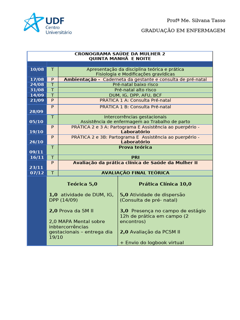 CRONOGRAMA SM2 2023.2(2) | PDF