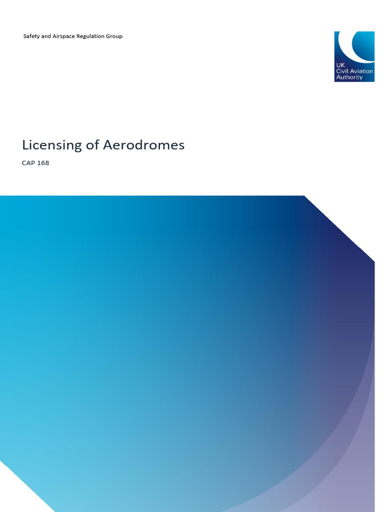 Cap 168 Licensing of Aerodromes v12 c0123 004 | PDF | Runway | Aviation
