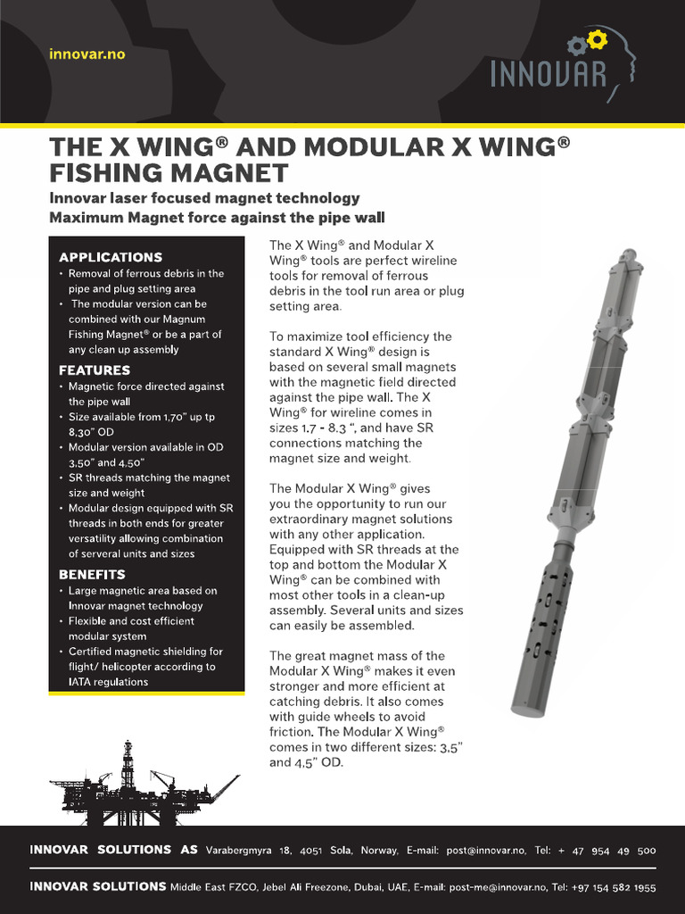 X Wing & Modular X Wing Product Datasheet | PDF