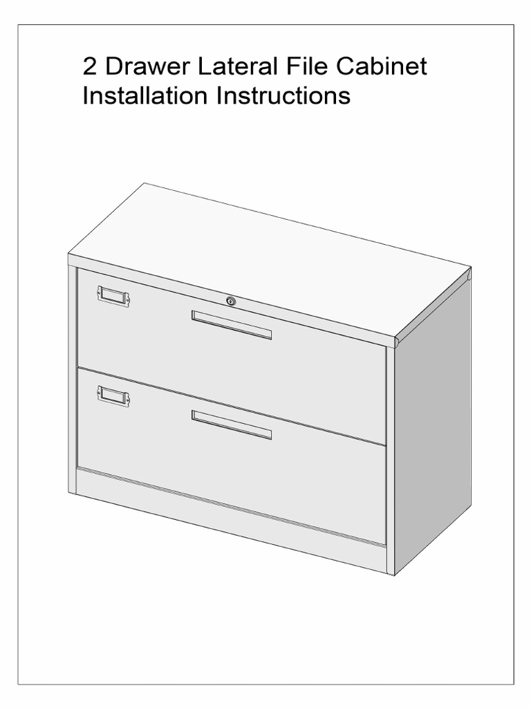 lateral 2 drawer | PDF | Cabinetry | Manufactured Goods